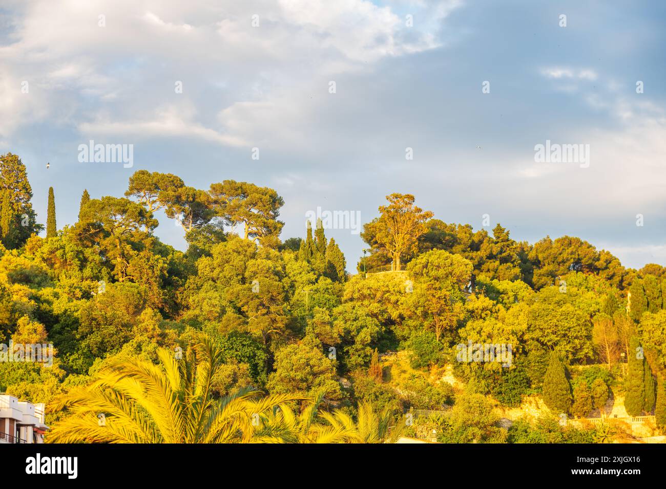 Iconic landmarks of Nice, France, Cote d'Azur, French Riviera Stock ...