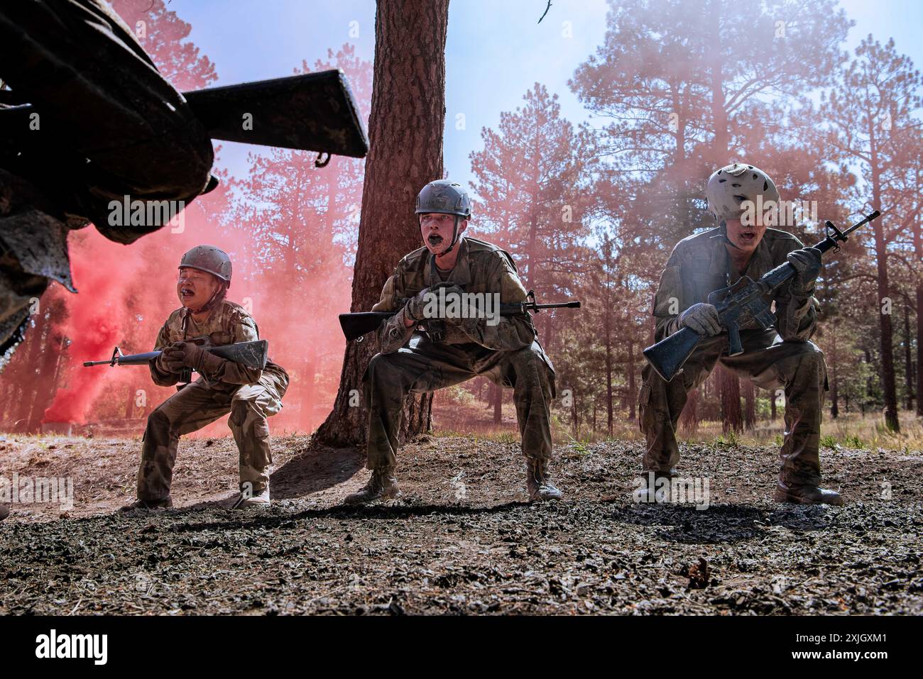 U.S. AIR FORCE ACADEMY, Colo. -- Basic cadet trainees from the class of ...