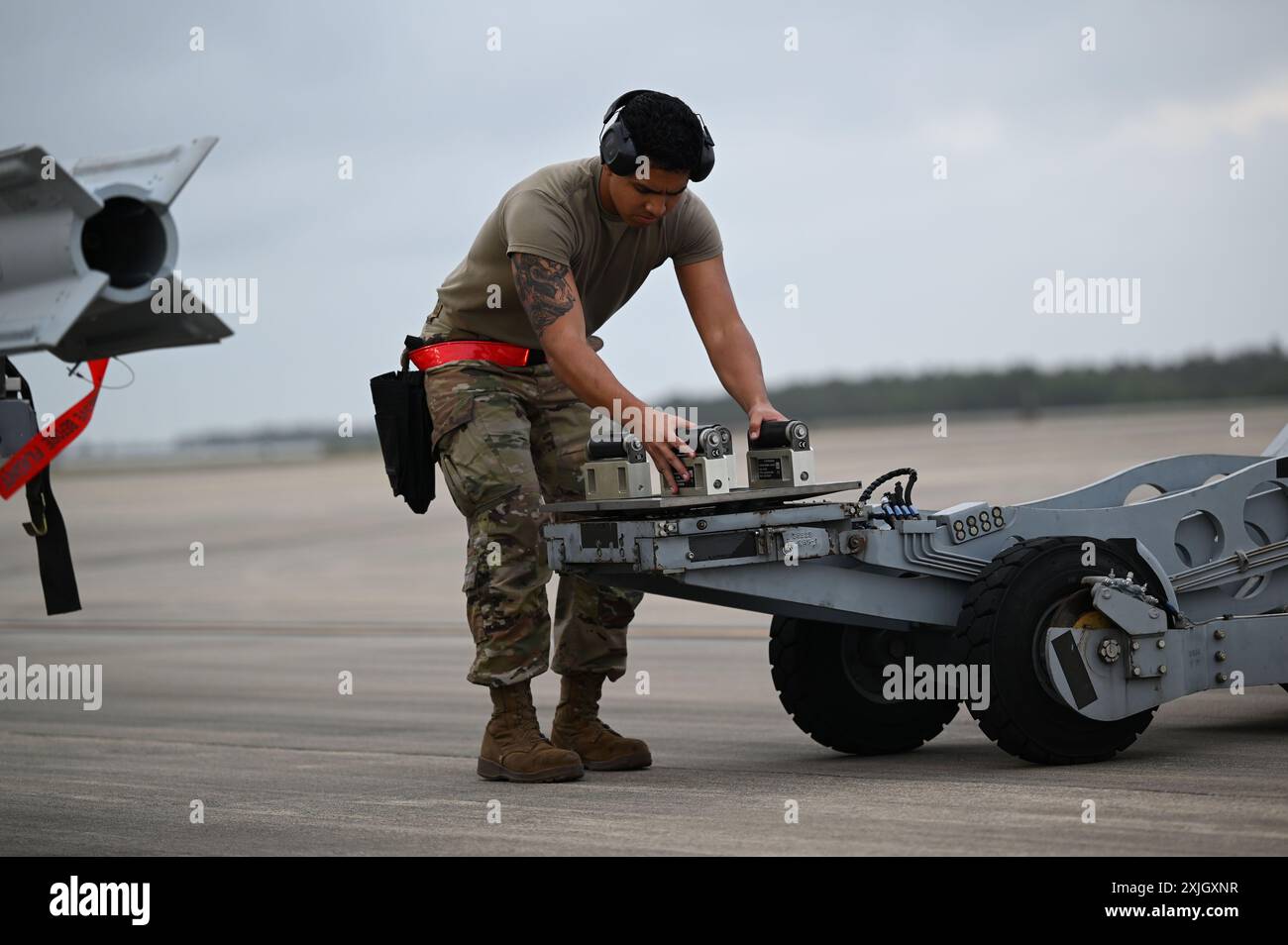 U.S. Air Force Airman 1st Class Jorge Miranda, 60th Aircraft ...