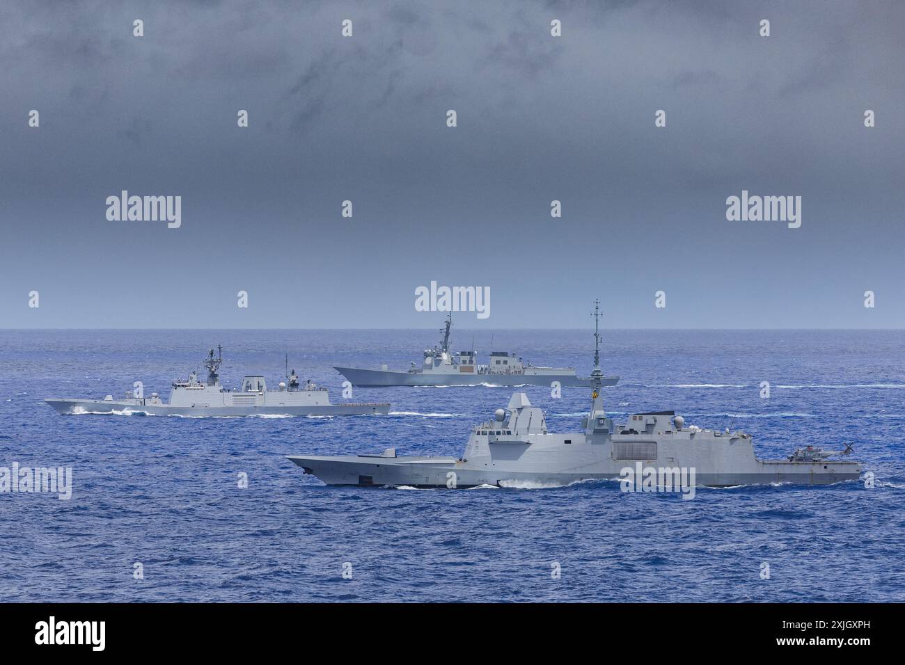 French Navy frigate FS Bretagne (D655), Indian stealth multi-role ...