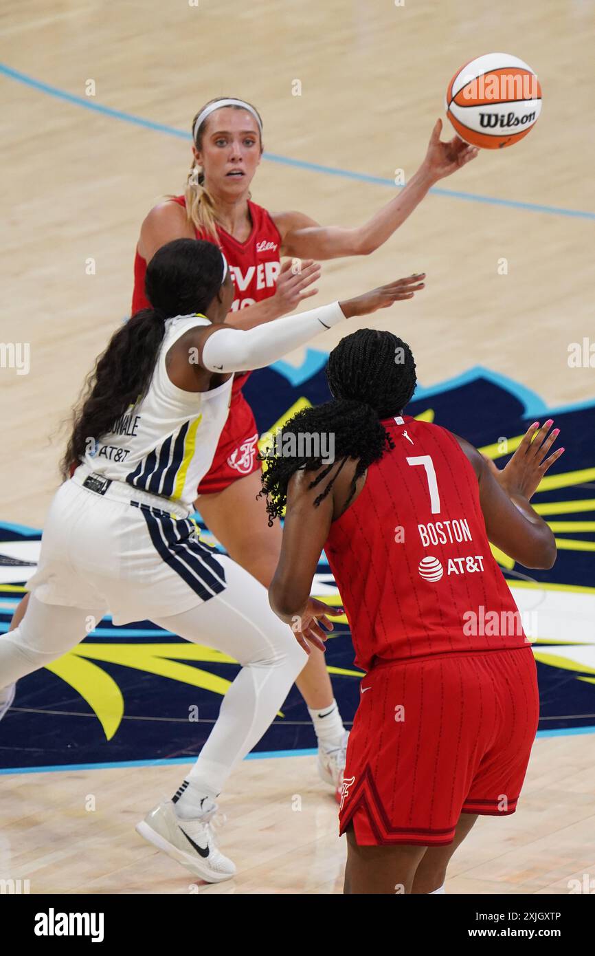 Arlington, United States. 17th July, 2024. Lexie Hull #10 of Indiana ...