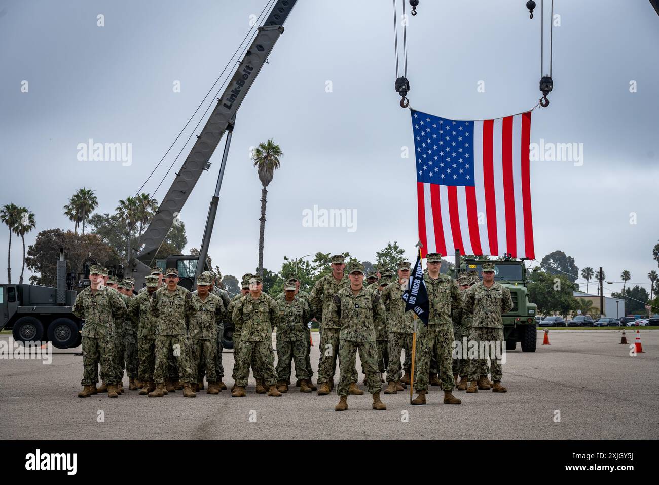 240718-N-VH871-1123 PORT HUENEME, Calif. (Jul. 18, 2024) – Sailors ...