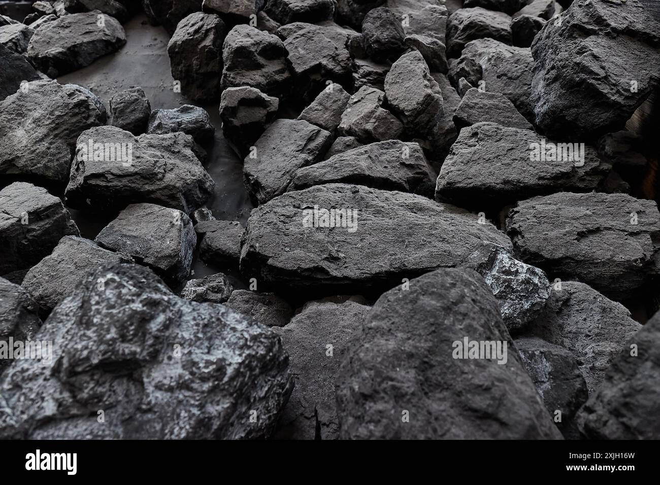 Black coal for fossil energy Stock Photo - Alamy