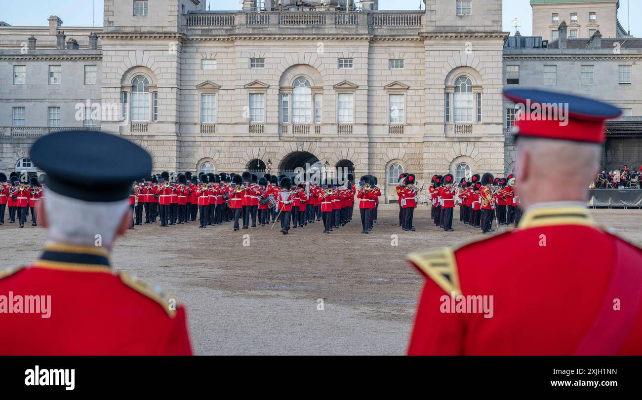 Horse Guards Parade, London, UK. 18th July, 2024. The Household ...