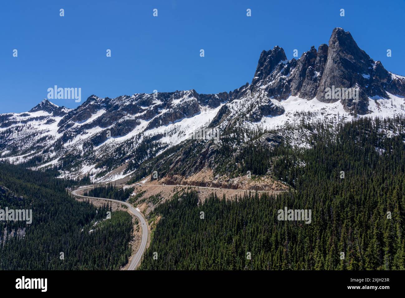 North Cascades Scenic Highway, Washington Pass Overlook, Washington ...