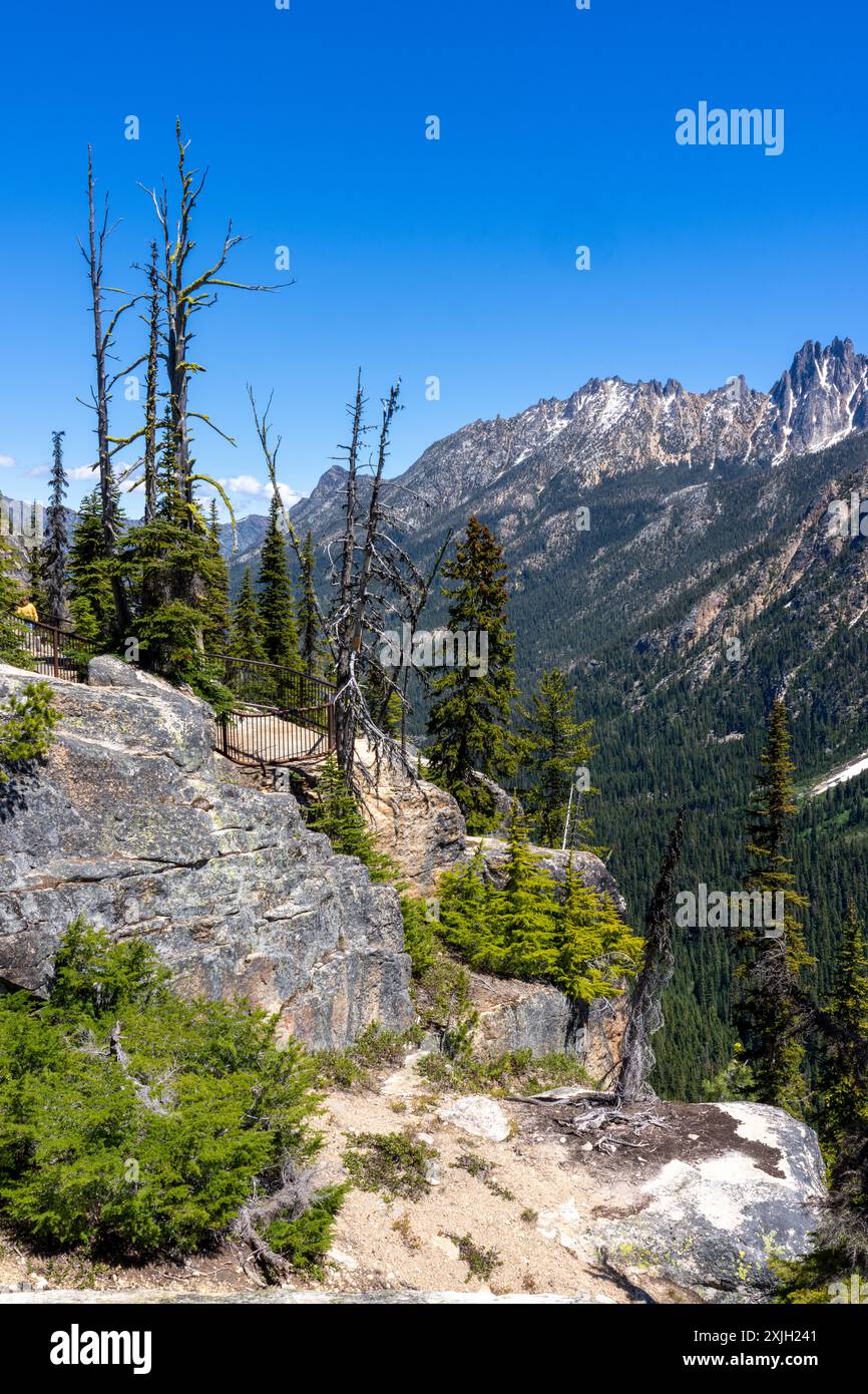 North Cascades Scenic Highway, Washington Pass Overlook, Washington ...