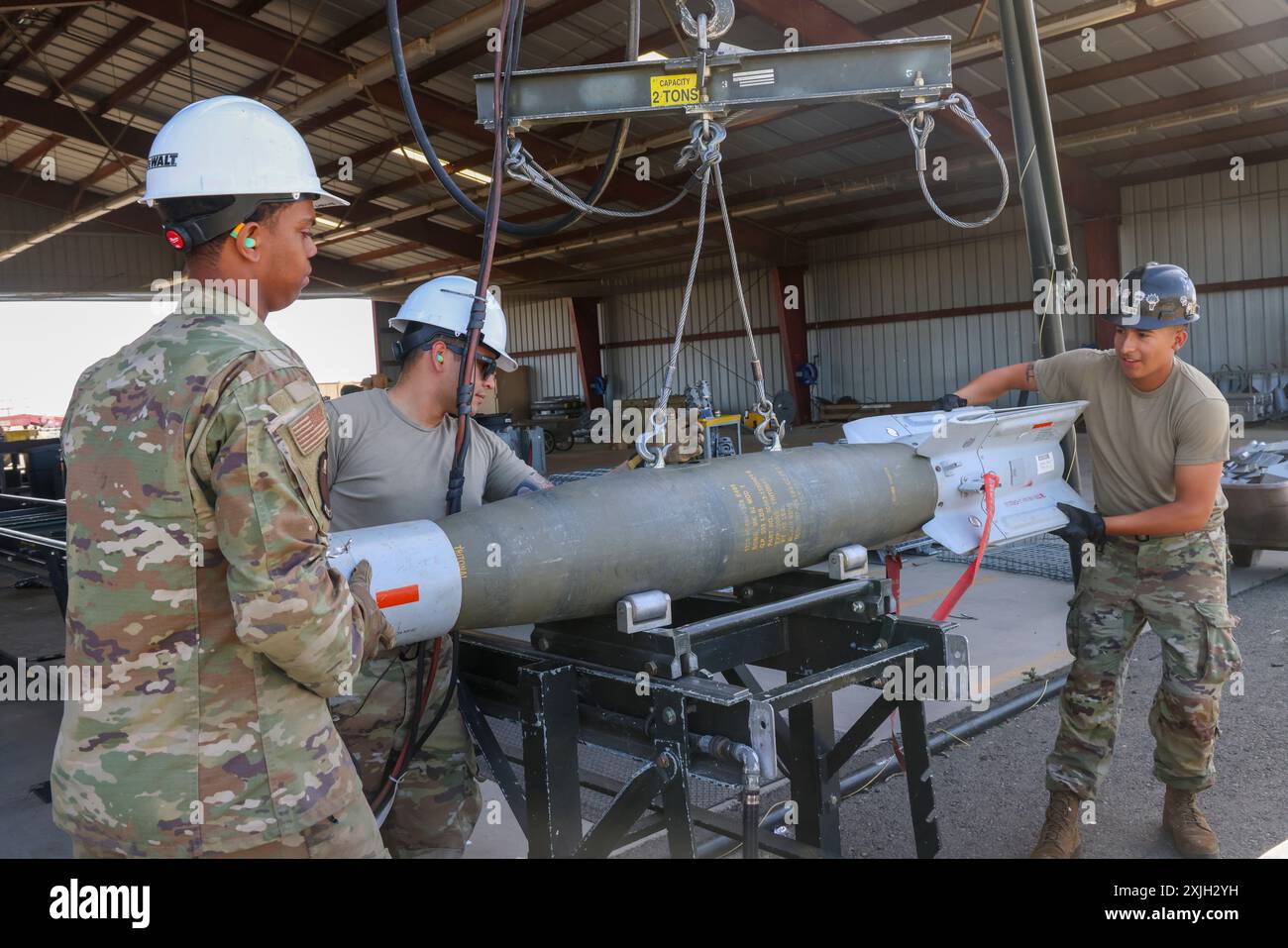 May 21, 2024, Beale Air Force Base, California, USA: U.S. Air Force 9th Munitions Squadron ...