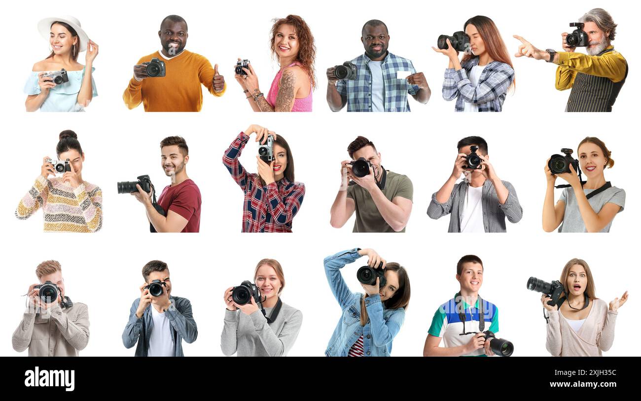 Mature asian woman taking photograph Cut Out Stock Images & Pictures ...