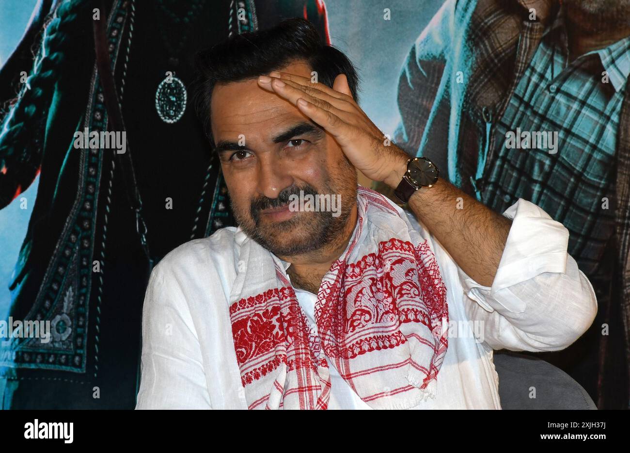 Mumbai, India. 18th July, 2024. Bollywood actor Pankaj Tripathi is seen ...