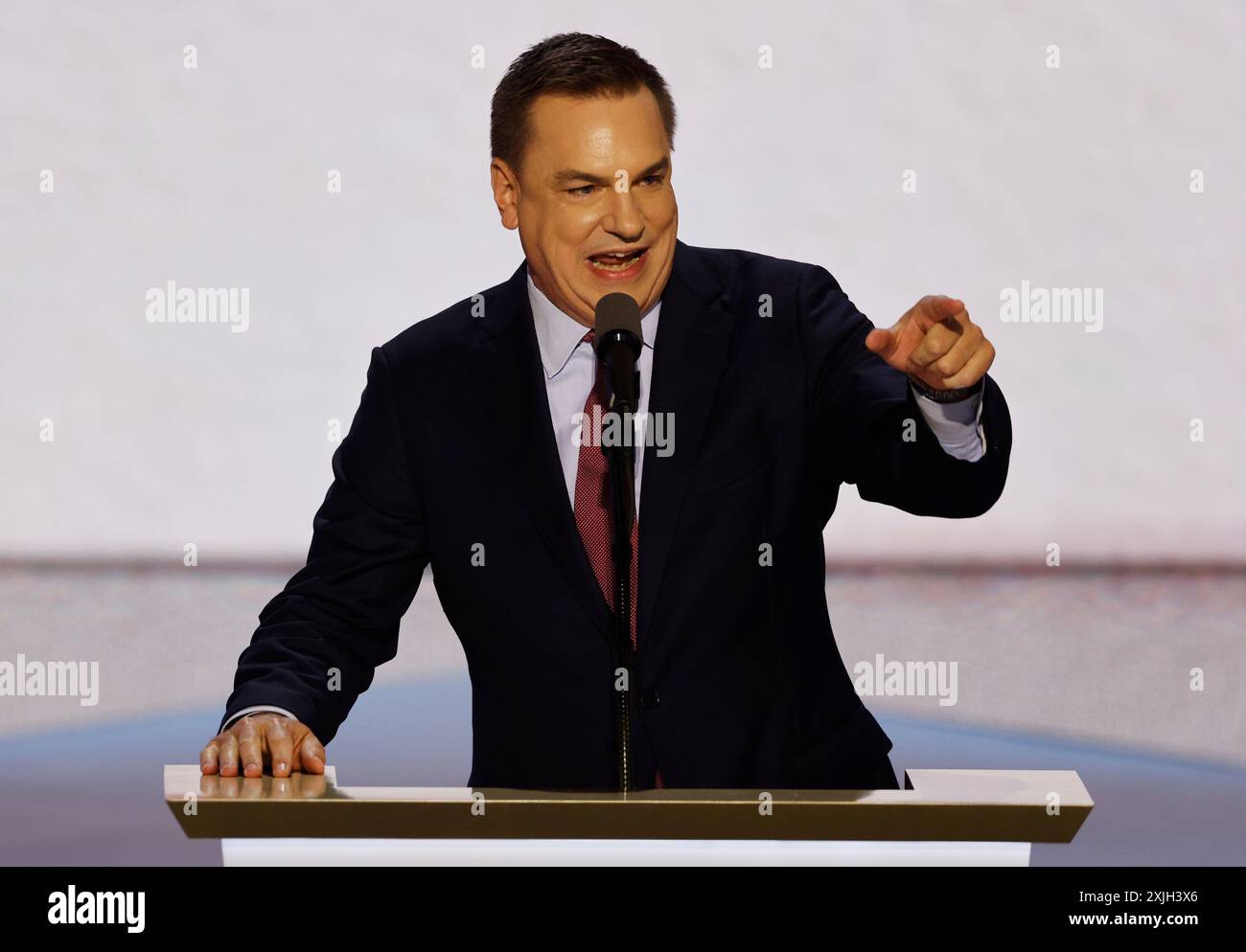 Milwaukee, United States. 18th July, 2024. Rep. Richard Hudson, R-NC ...