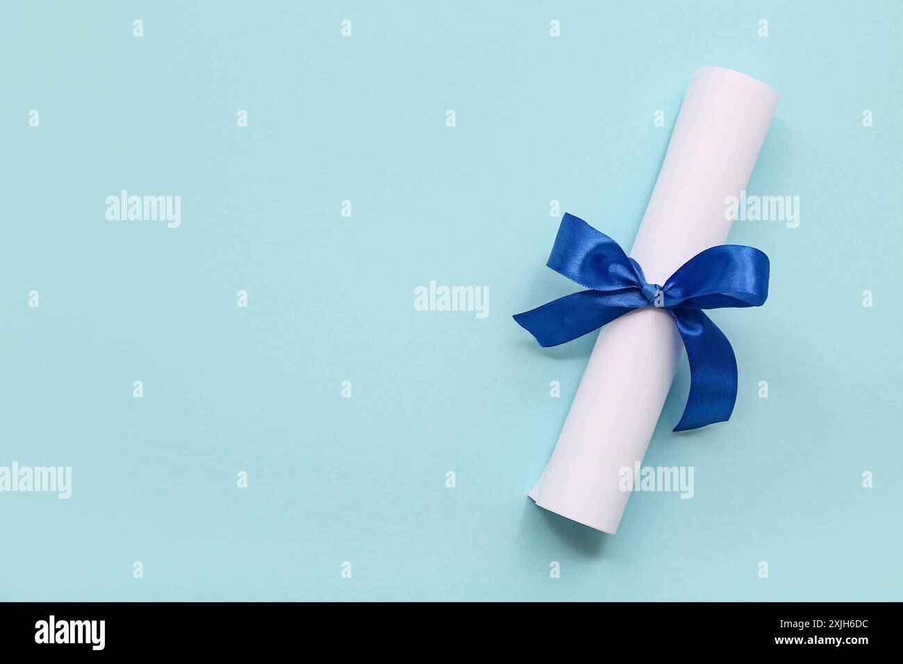 Diploma blue ribbon on hi-res stock photography and images - Alamy