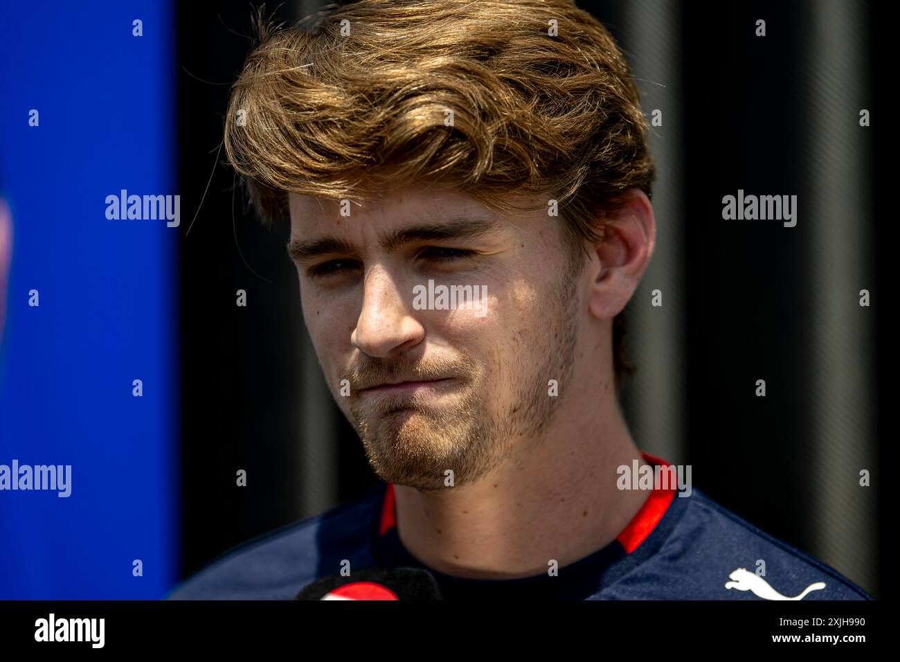 Mogyorod, Hungary, July 18, Logan Sargeant, from USA competes for ...
