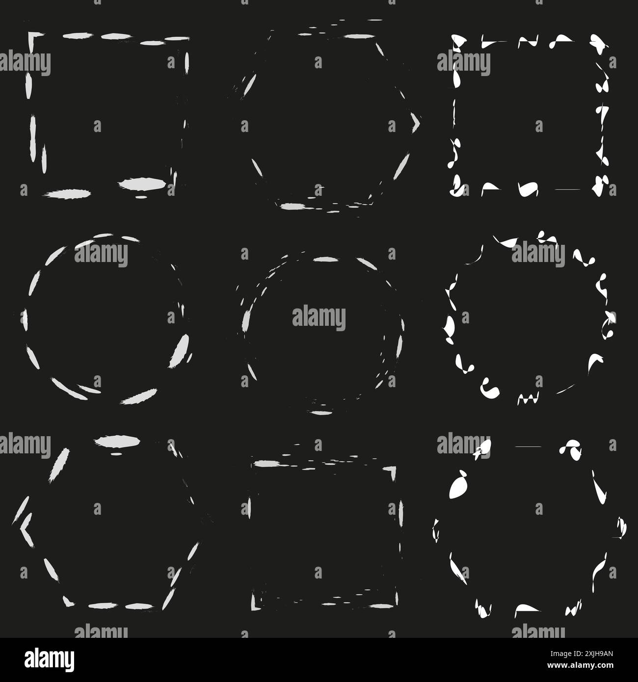 Hand drawn shapes hi-res stock photography and images - Alamy