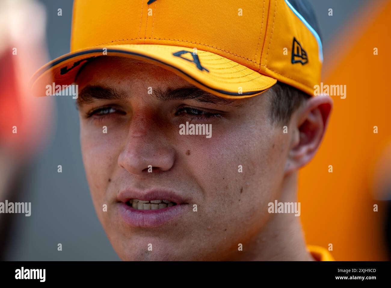 Mogyorod, Hungary, July 18, Lando Norris, from the United Kingdom ...