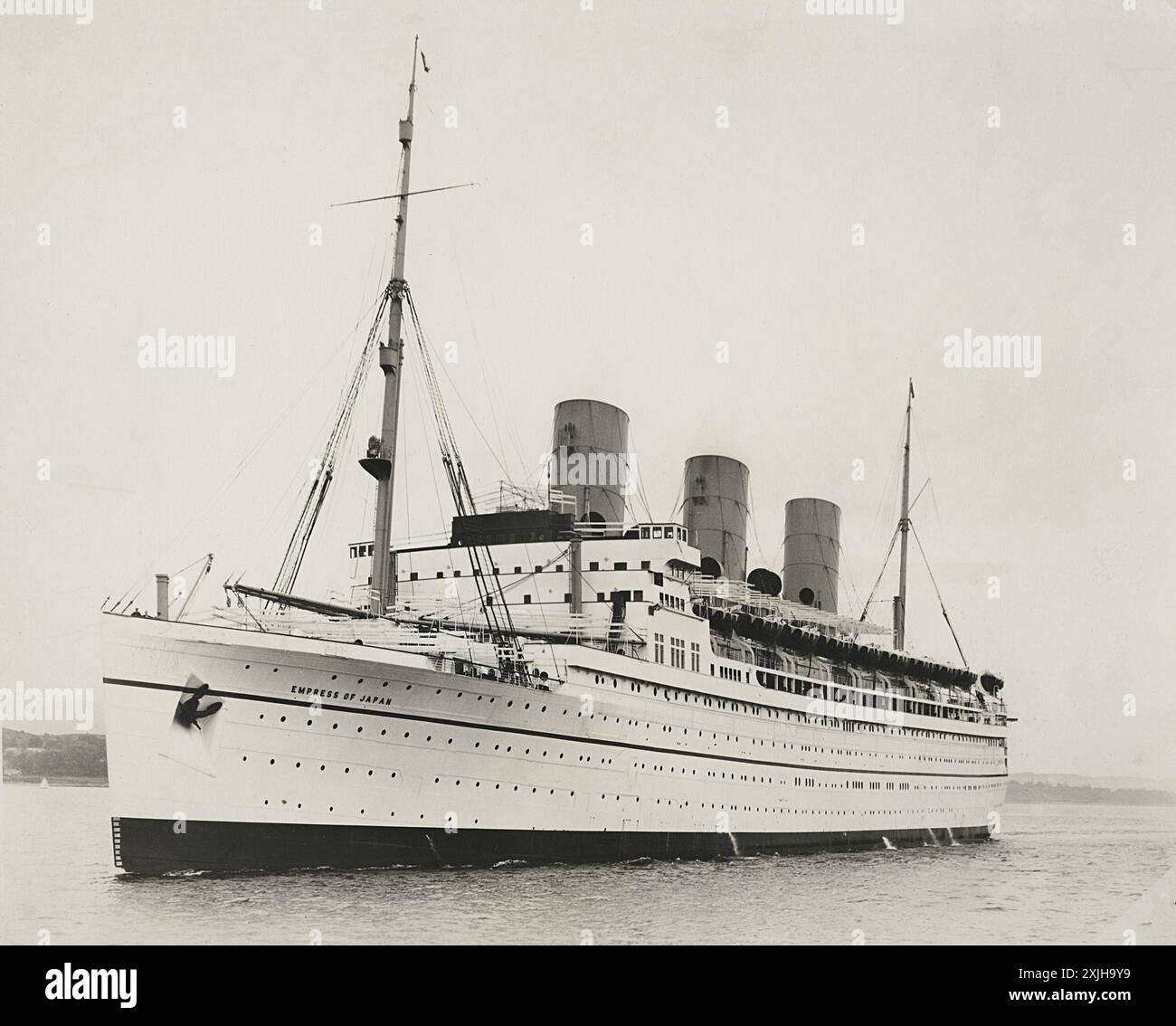 Empress of japan ship hi-res stock photography and images - Alamy