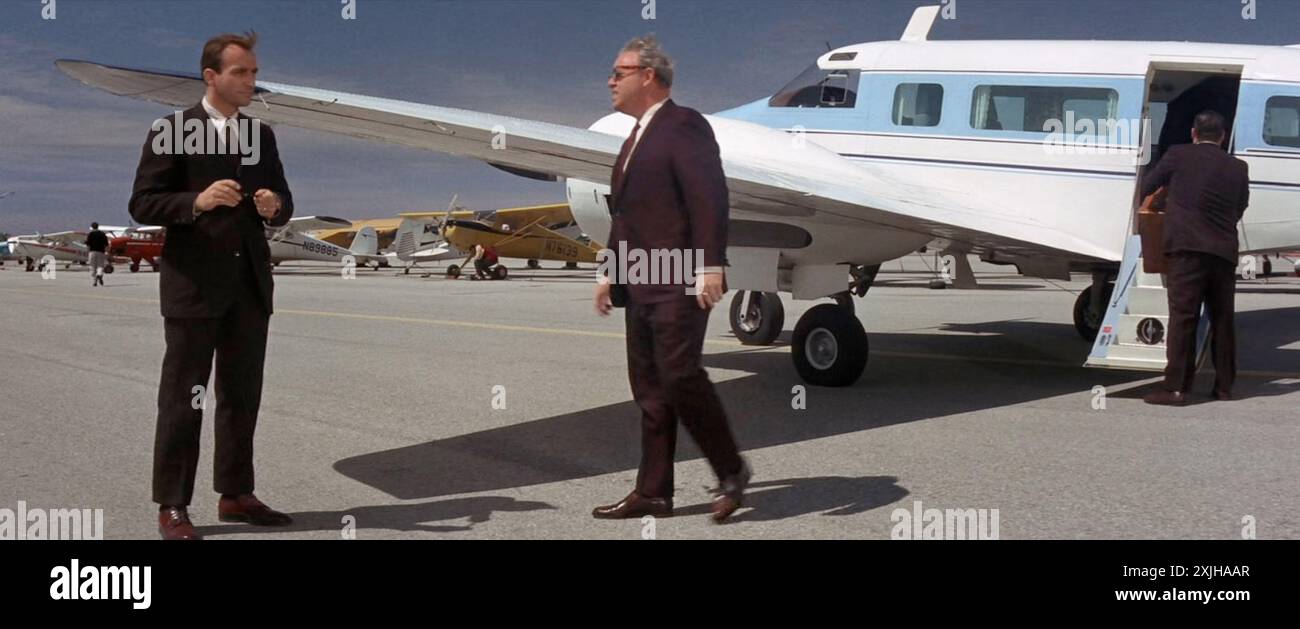 Los Angeles.CA.USA. James B. Sikking and Carroll O’Connor in a scene in ...