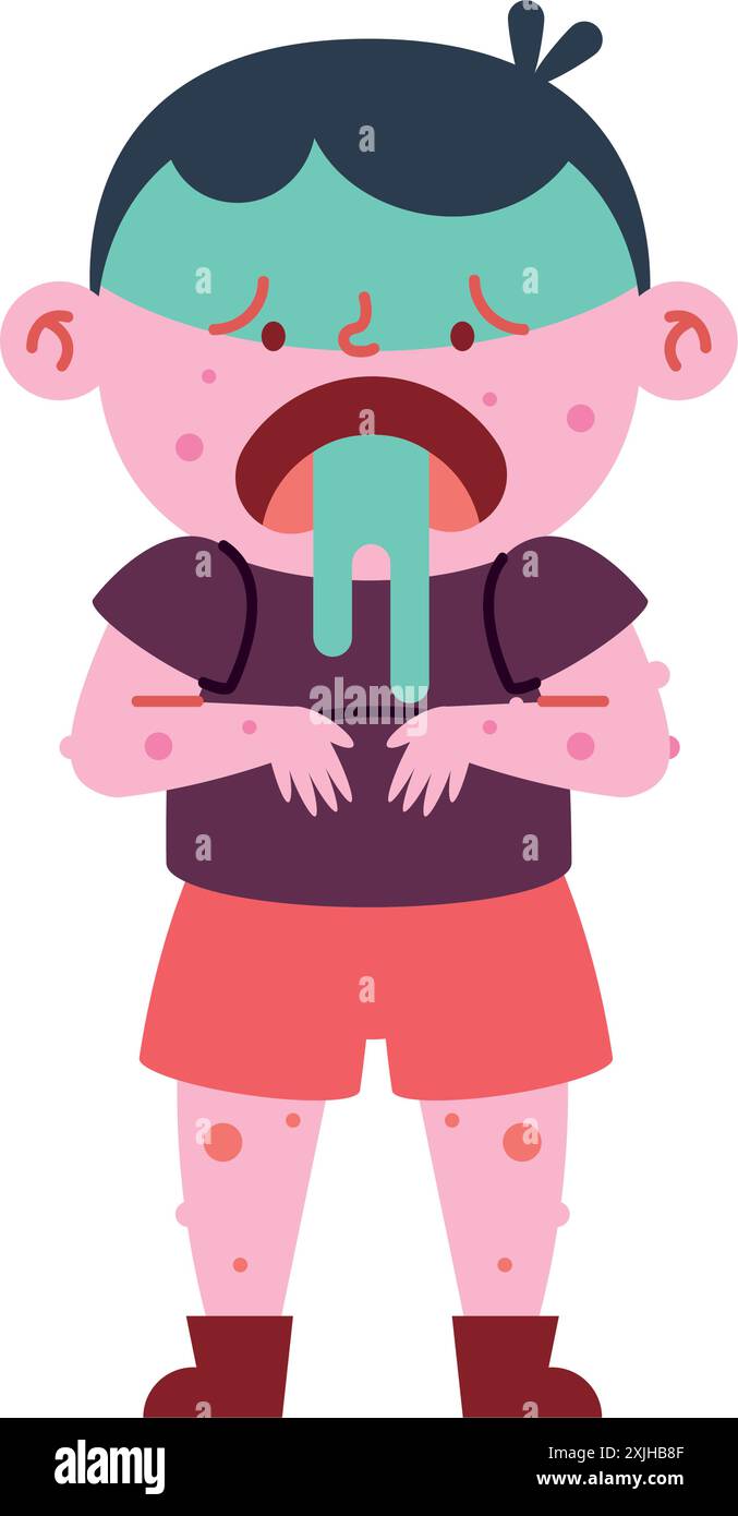 Vomit boy Cut Out Stock Images & Pictures - Alamy