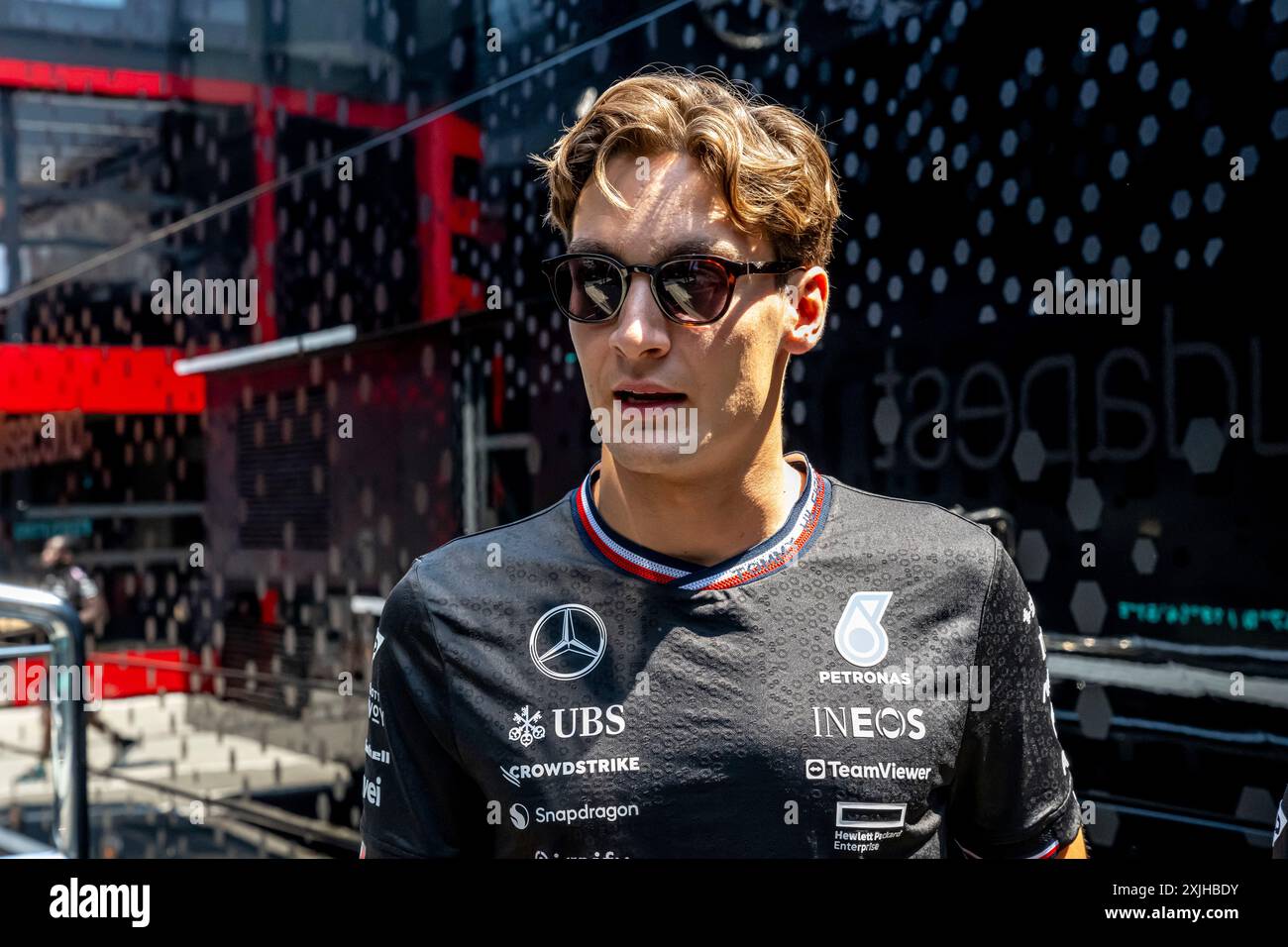 Mogyorod, Hungary, July 18, George Russell, from the United Kingdom ...