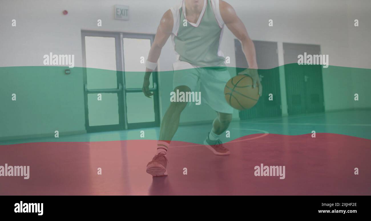 Biracial male basketball player ball hi-res stock photography and ...