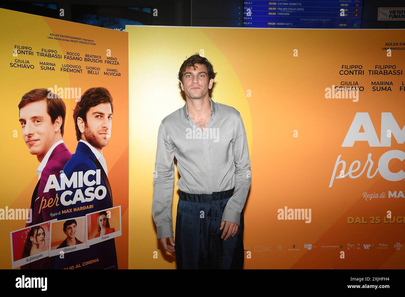 Rome, Cinema Adriano Premiere of the Film "Amici per caso", In the ...