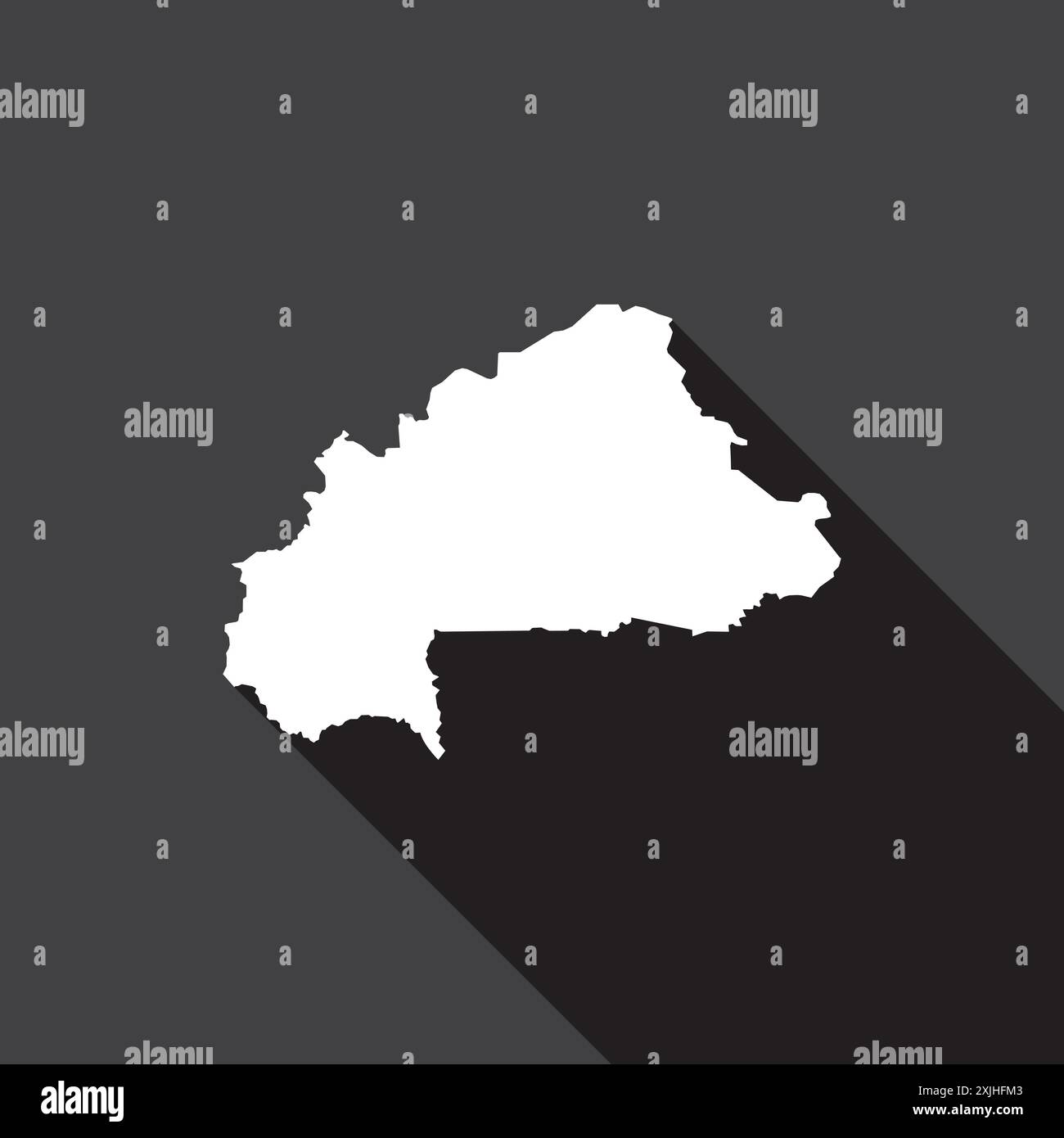 Burkinafaso map icon vector symbol design Stock Vector Image & Art - Alamy