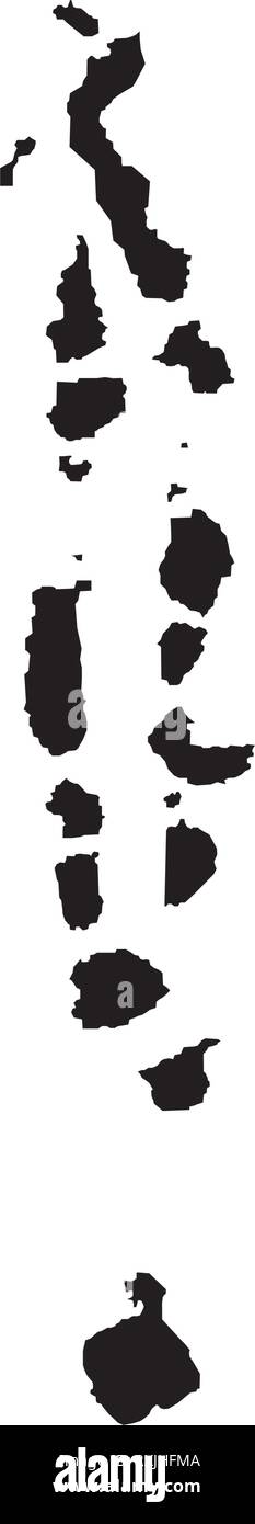 Maldives map hi-res stock photography and images - Alamy