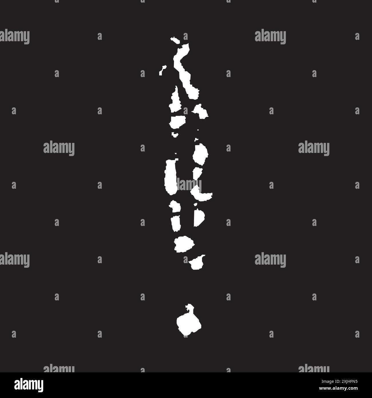 Maldives map icon vector symbol design Stock Vector Image & Art - Alamy