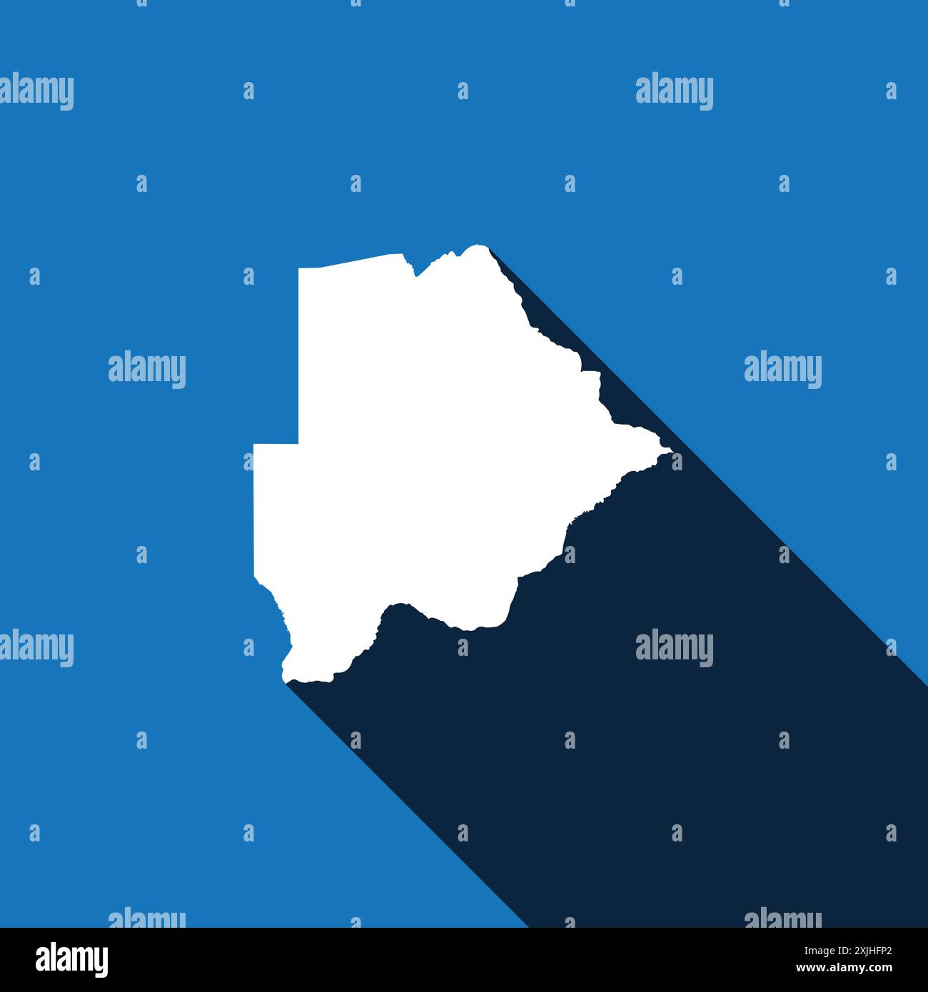 Botswana map icon symbol design Stock Vector Image & Art - Alamy