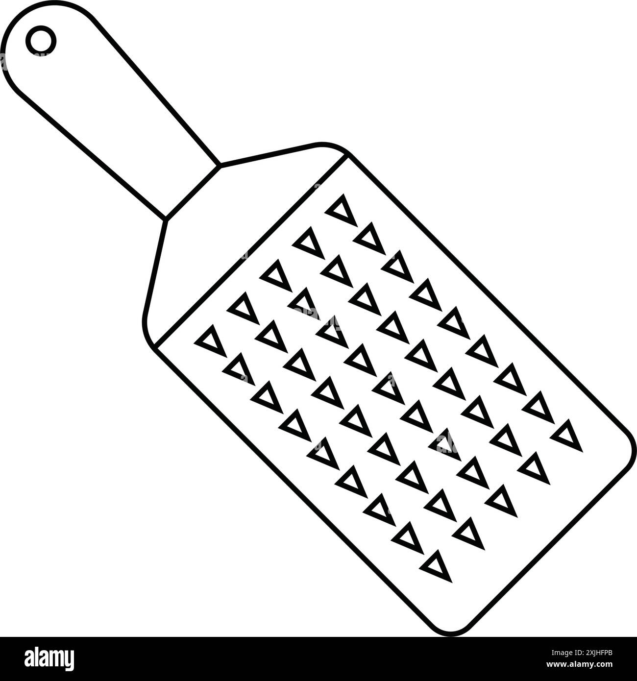 Steel grater icon outline Black and White Stock Photos & Images - Alamy