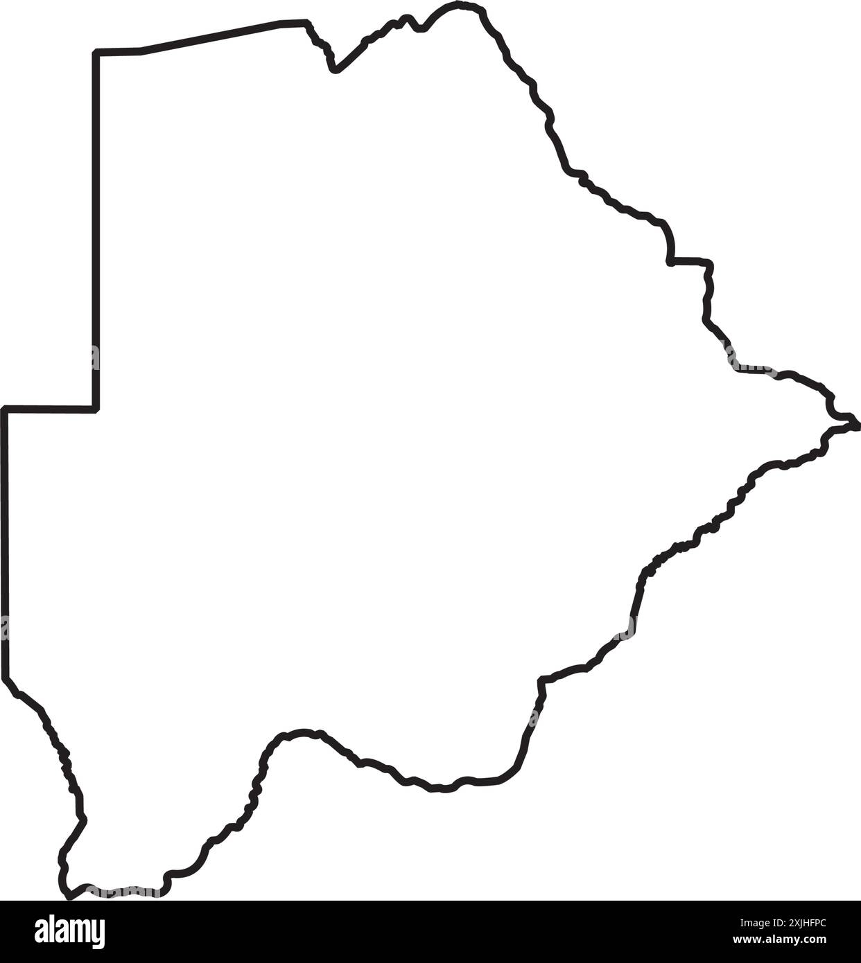 Botswana map icon symbol design Stock Vector Image & Art - Alamy