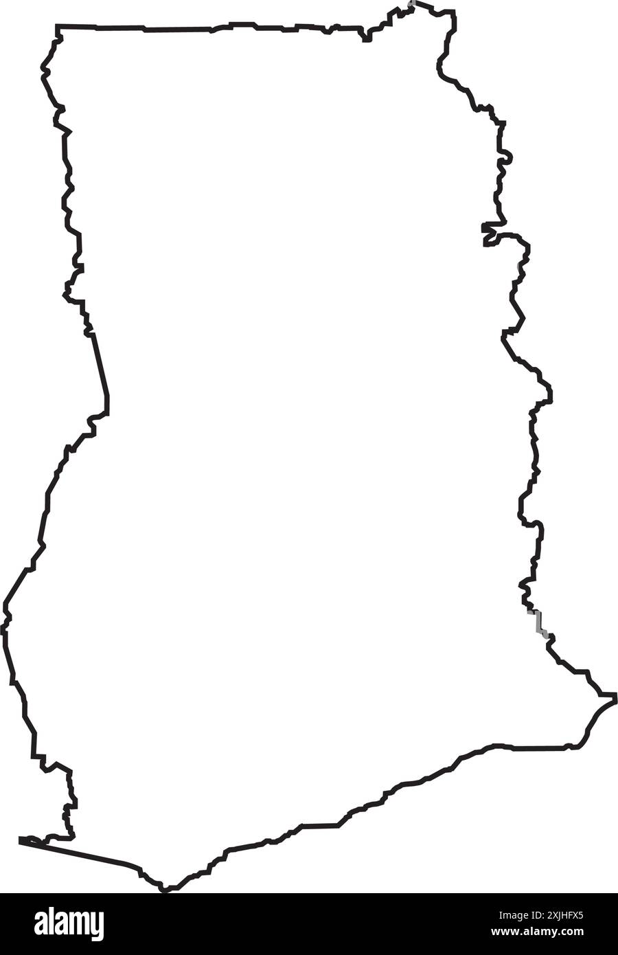 Ghana Map Logo