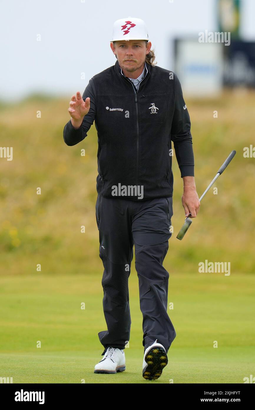 18th July 2024; Royal Troon Golf Club, Troon, South Ayrshire, Scotland ...
