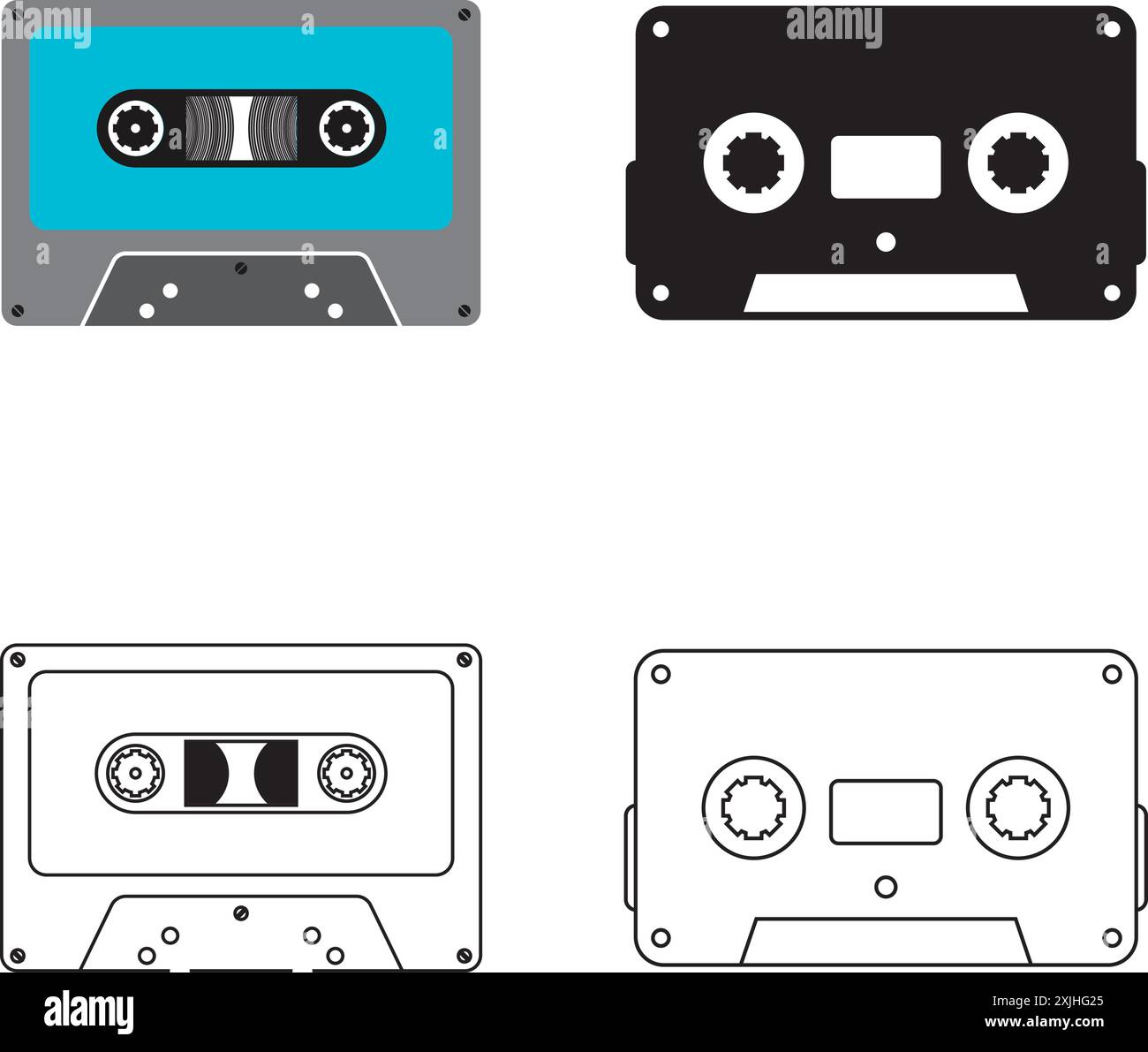 Cassette logo vector symbol design Stock Vector Image & Art - Alamy