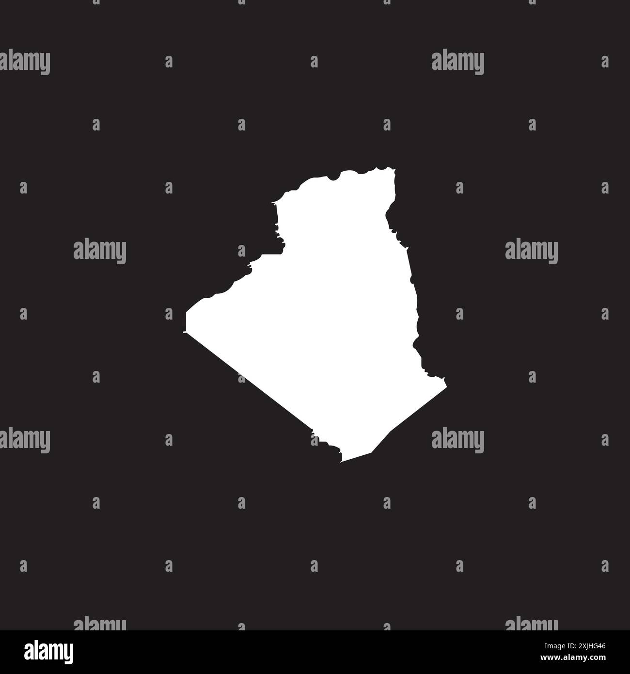 Algeria map Black and White Stock Photos & Images - Alamy