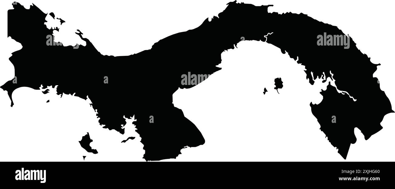 Panama map icon symbol design Stock Vector Image & Art - Alamy