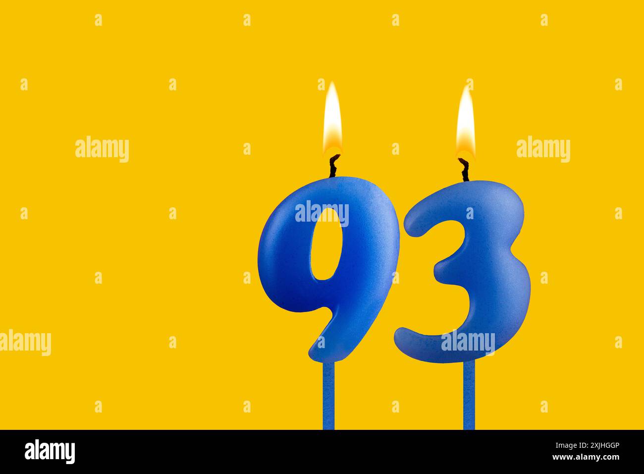 Birthday candle number 93 hi-res stock photography and images - Alamy