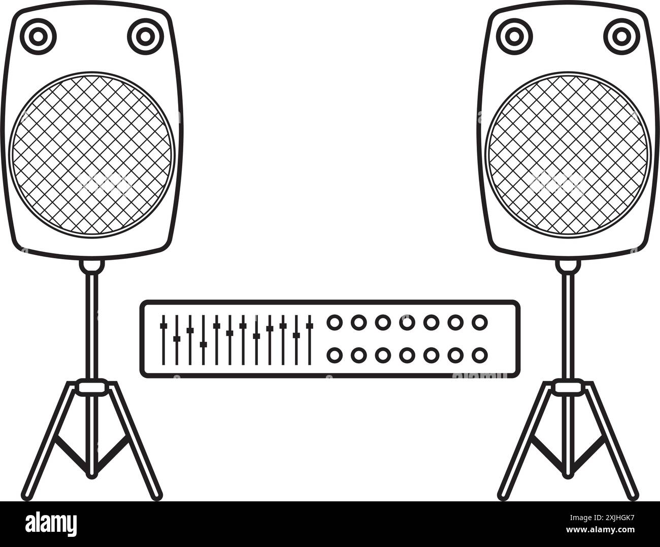 Sound System Icon Vector Symbol Design Stock Vector Image And Art Alamy