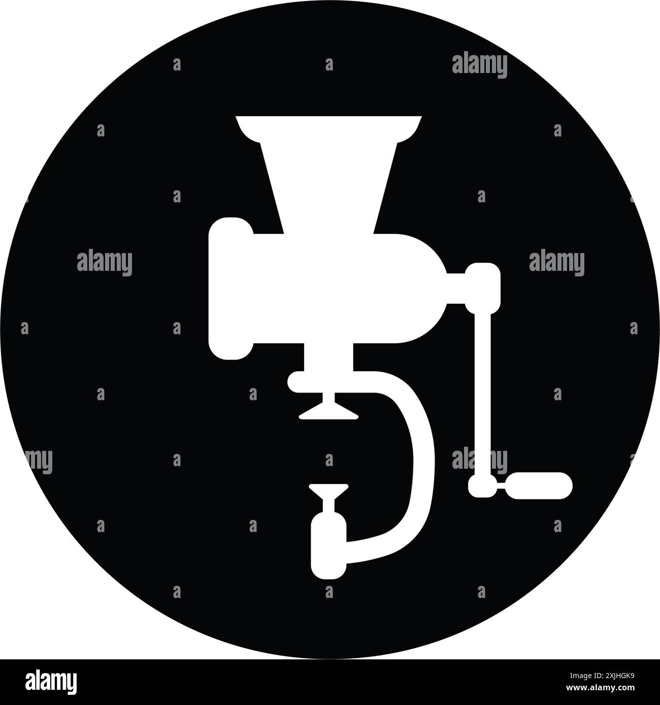 Mechanical grinder Stock Vector Images - Alamy