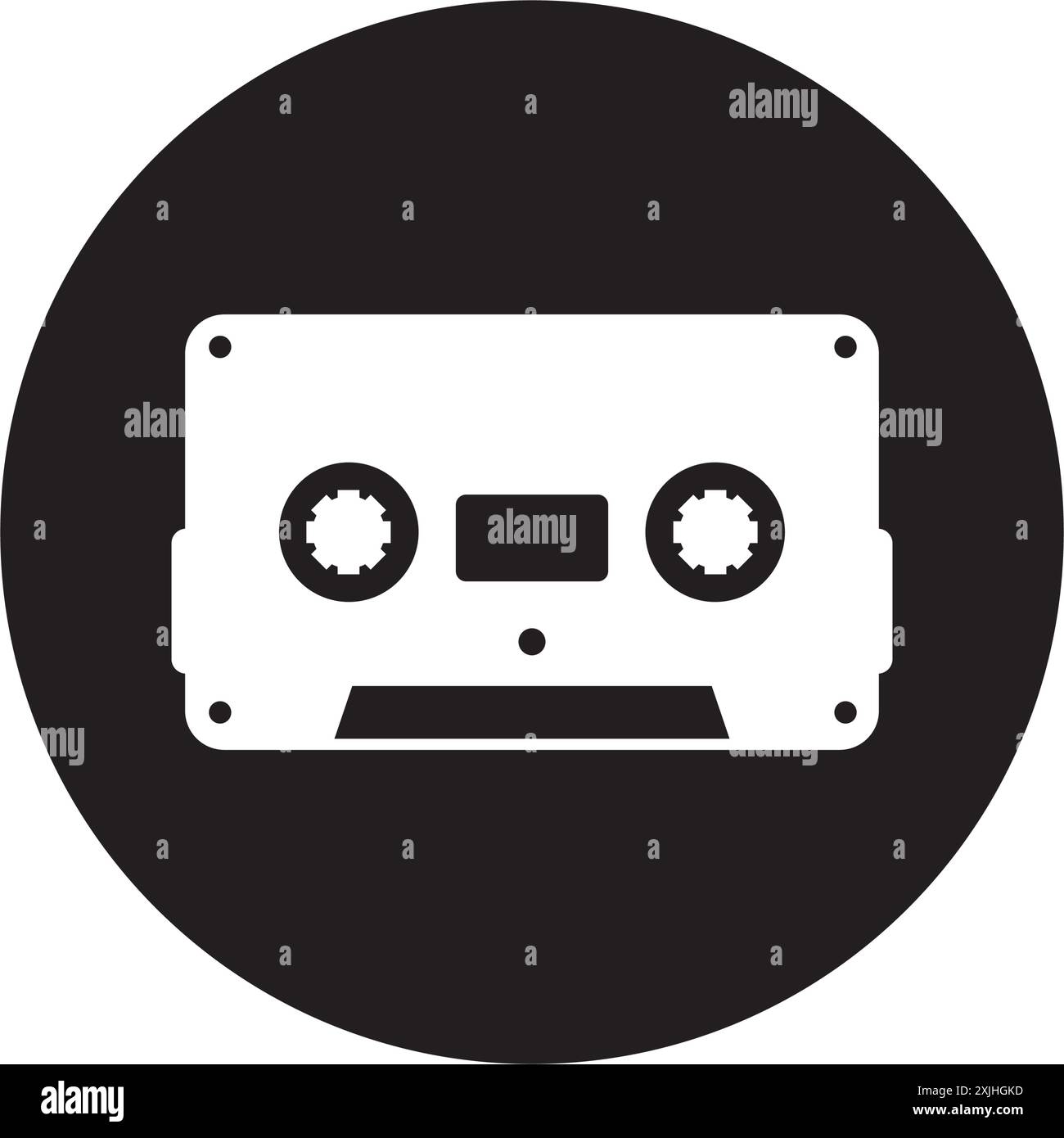 Cassette logo vector symbol design Stock Vector Image & Art - Alamy