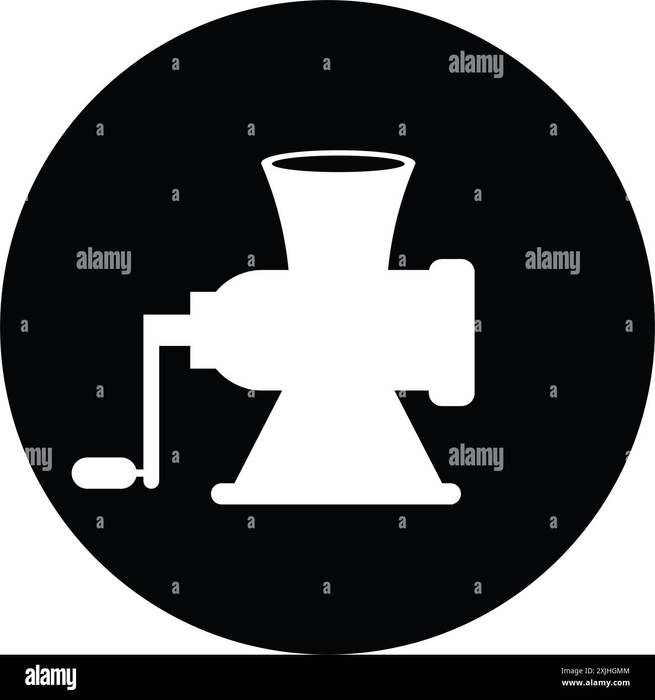 Mixer tool icon outline hi-res stock photography and images - Alamy