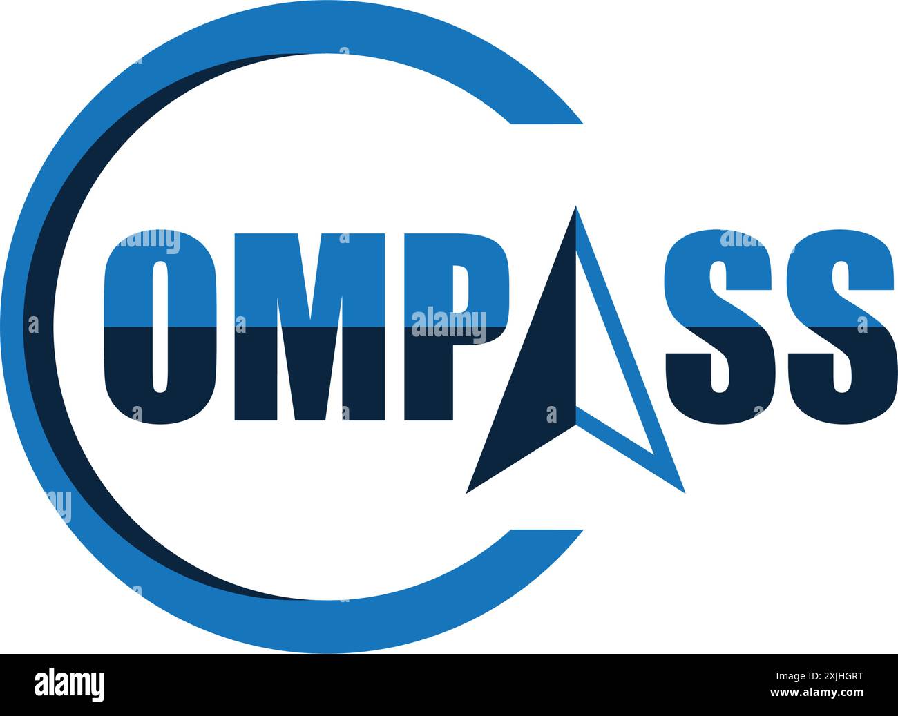 compass logo design illustration vector Stock Vector Image & Art - Alamy