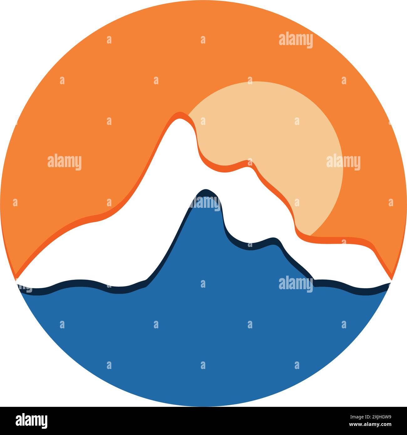High altitude vector vectors Cut Out Stock Images & Pictures - Alamy