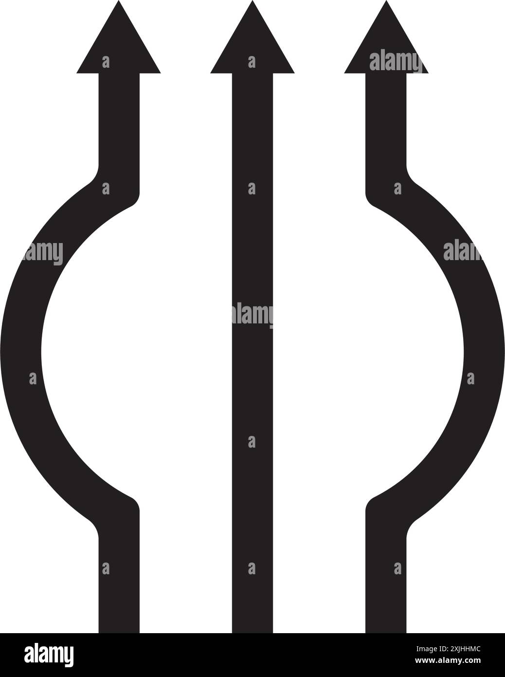 alternative route icon vector symbol design Stock Vector Image & Art ...