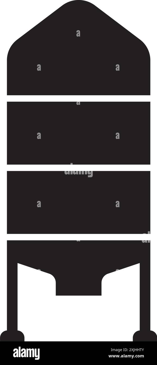 Silo illustration Stock Vector Images - Alamy