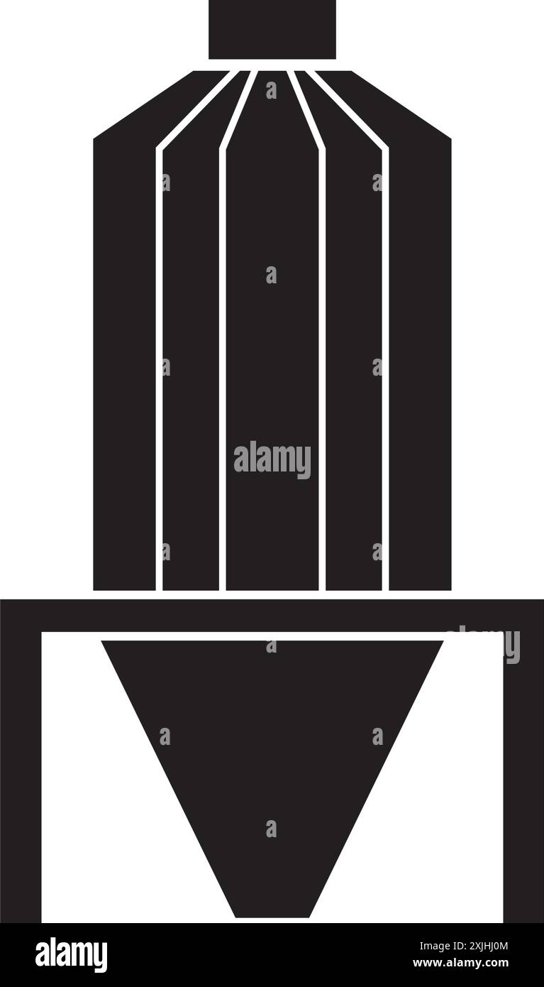 silo icon illustration symbol design Stock Vector Image & Art - Alamy