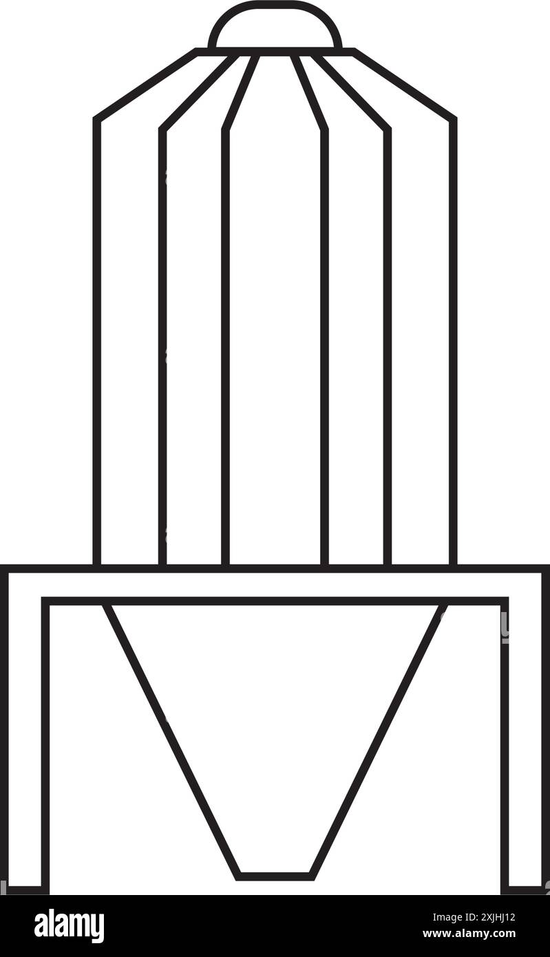 silo icon illustration symbol design Stock Vector Image & Art - Alamy