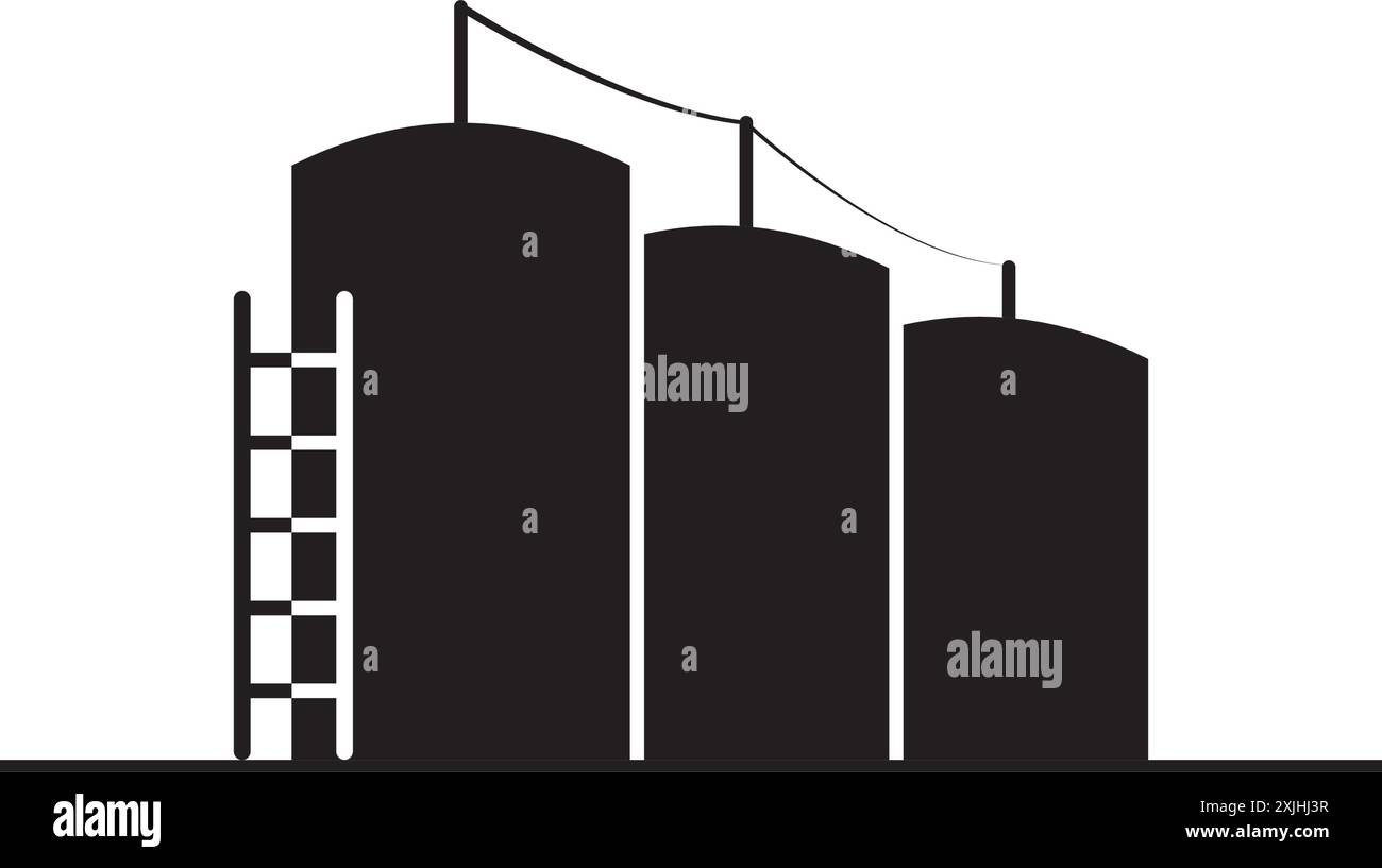 silo icon illustration symbol design Stock Vector Image & Art - Alamy
