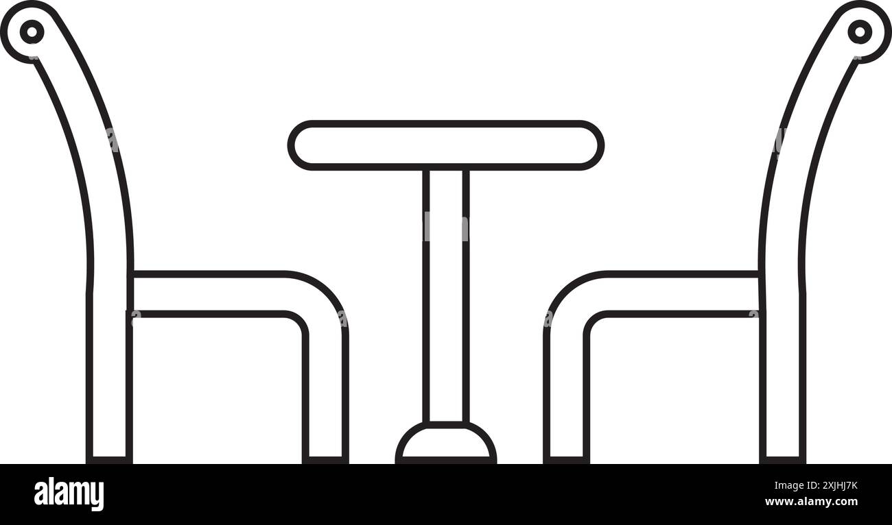 Chair table lamp icon Stock Vector Images - Alamy