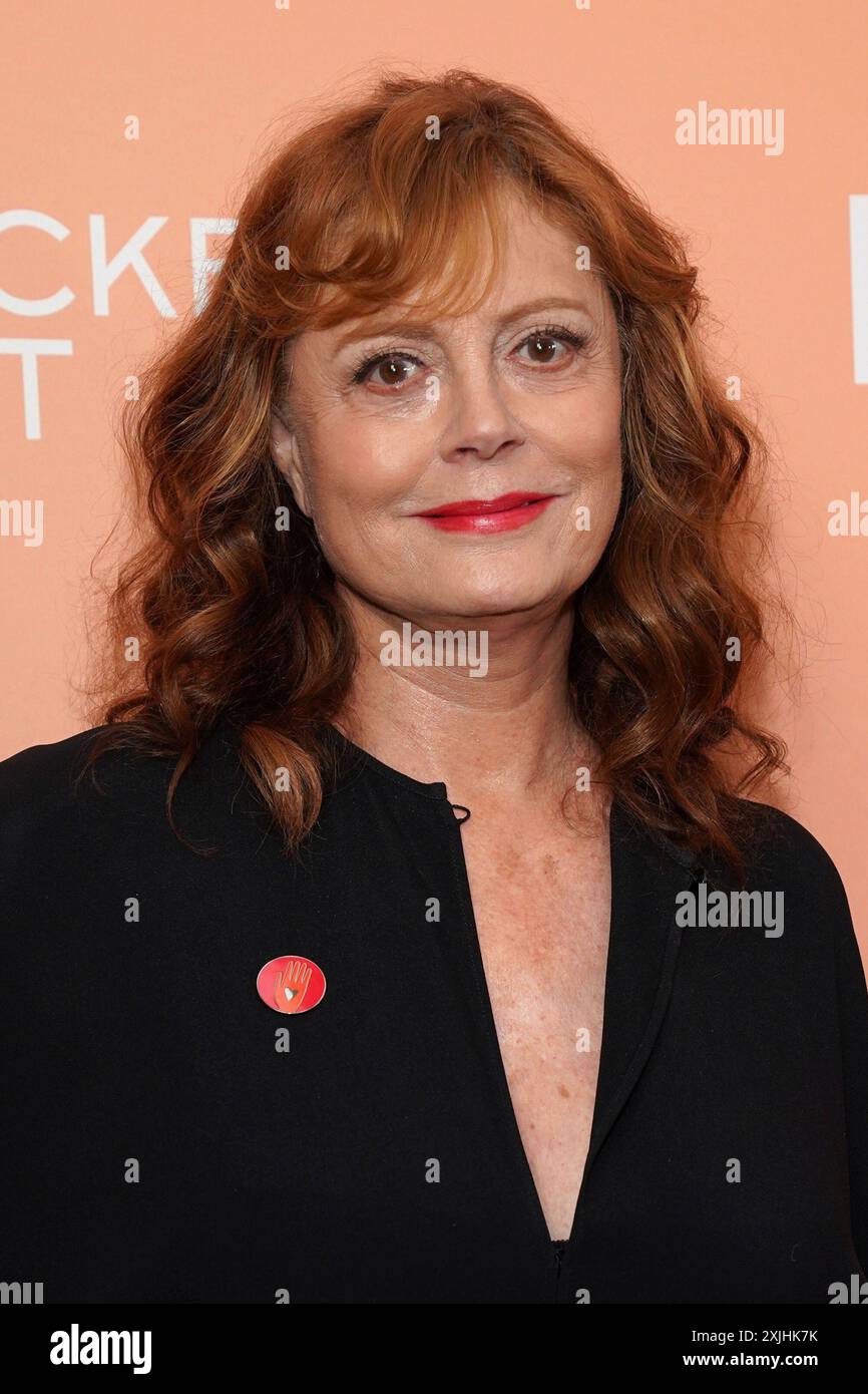 Ny. 18th July, 2024. Susan Sarandon at arrivals for THE FABULOUS FOUR ...