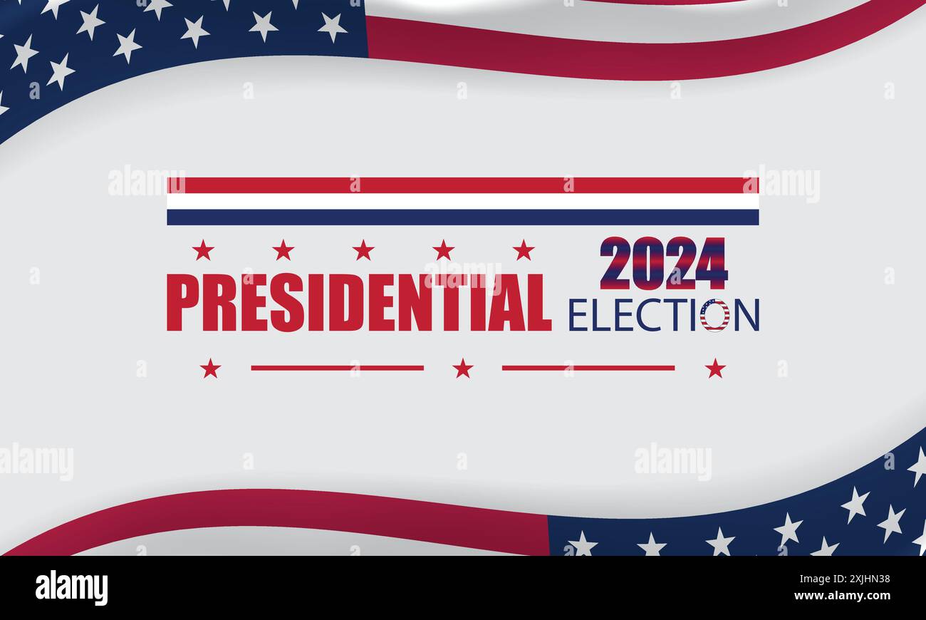 2024 Presidential Election Candidates and Controversies Stock Vector ...